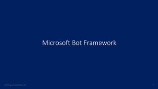 Artificial Intelligent: Intelligent Bot With Microsoft Bot Framework ...