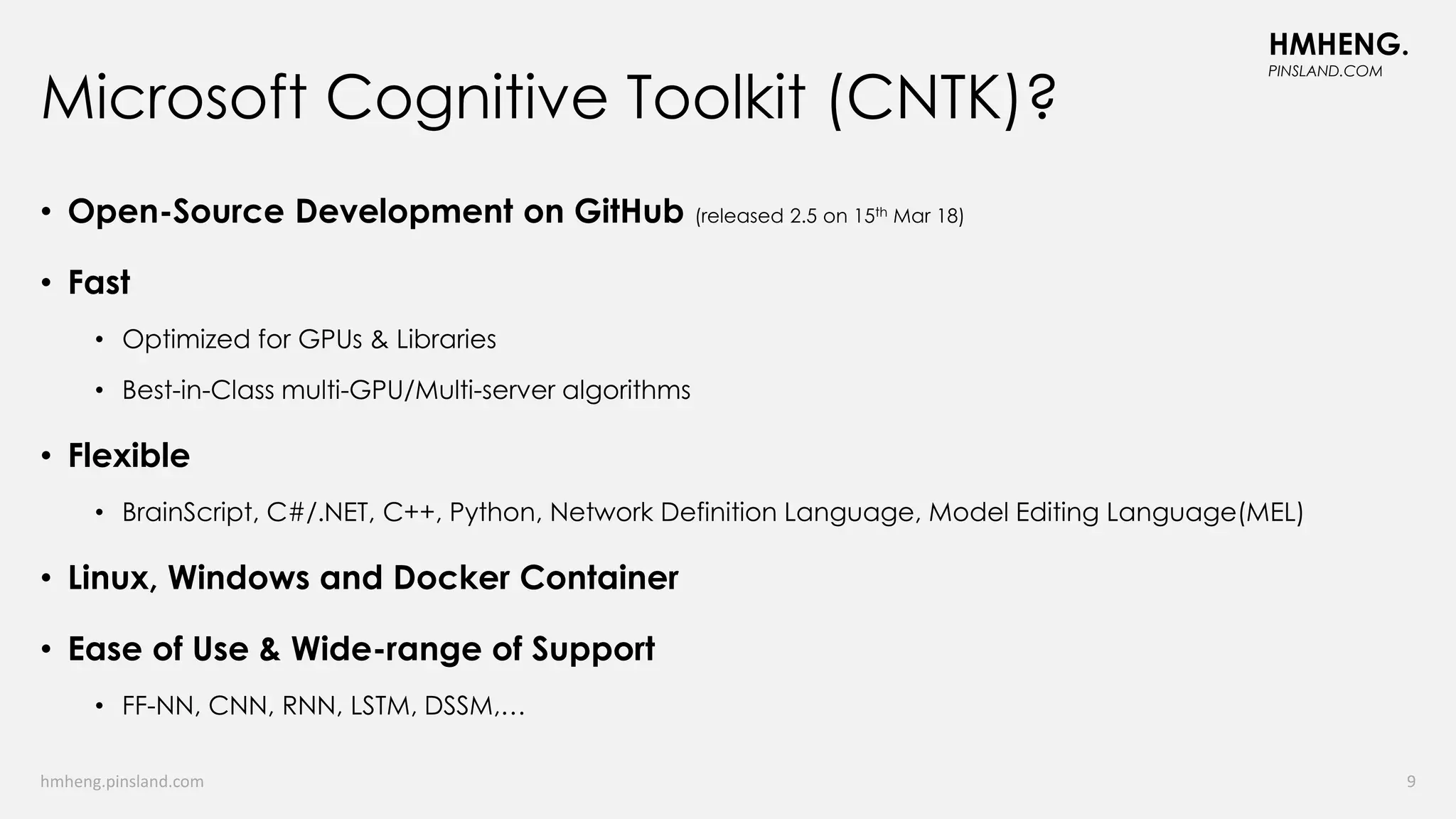 AI/ML/DL: Introduction to Deep Learning with Cognitive ToolKit | PDF | Computing | Technology ...
