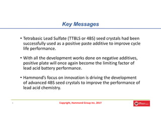 Advanced Positive Additives for Lead–Acid Batteries | PDF