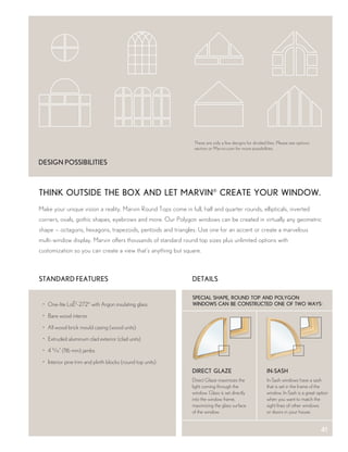 Marvin Windows and Doors Product Catalog | PDF