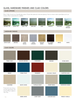 Marvin Windows and Doors Product Catalog | PDF