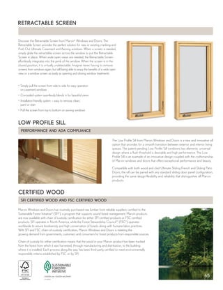Marvin Windows and Doors Product Catalog | PDF