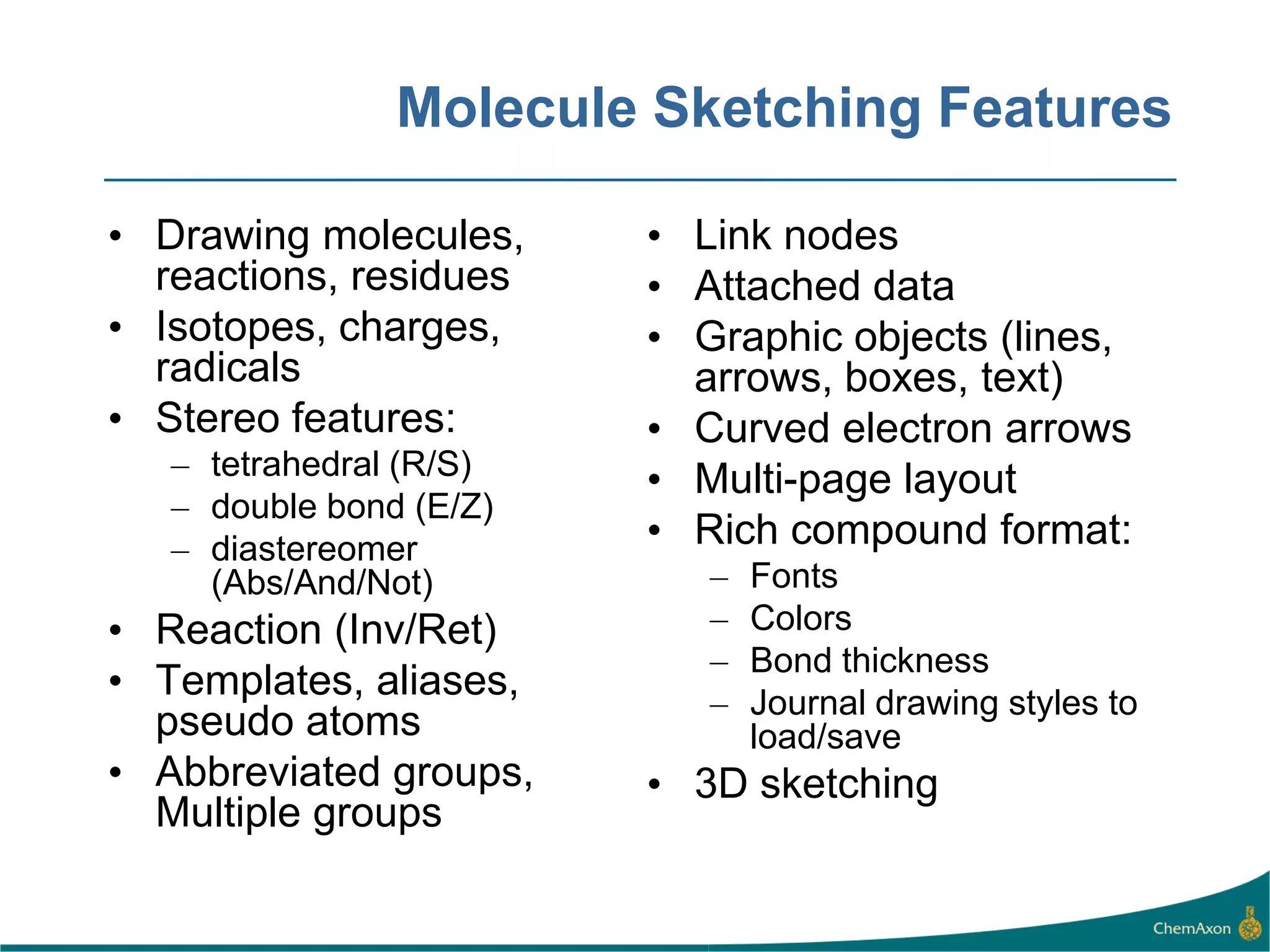 MarvinSketch and MarvinView: Tips And Tricks: US UGM 2008 | PDF