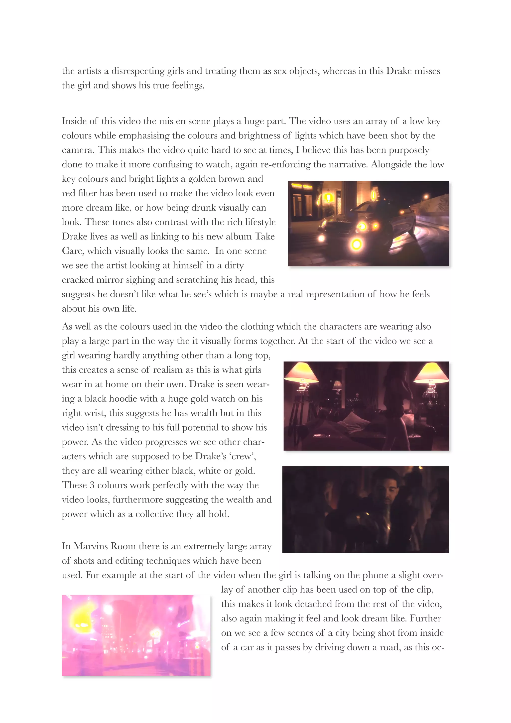 Drake - Marvins Room Analysis | PDF