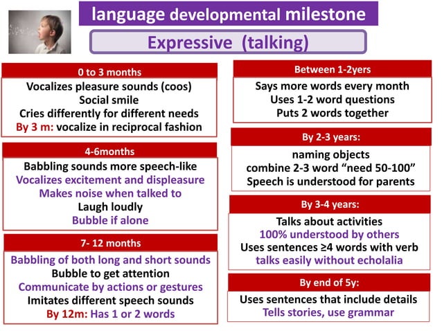 Language developmental milestones | PPSX | Parenting Babies and ...