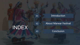 Marwar festival | PPTX