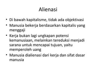 Teori Dasar Marx | PPT