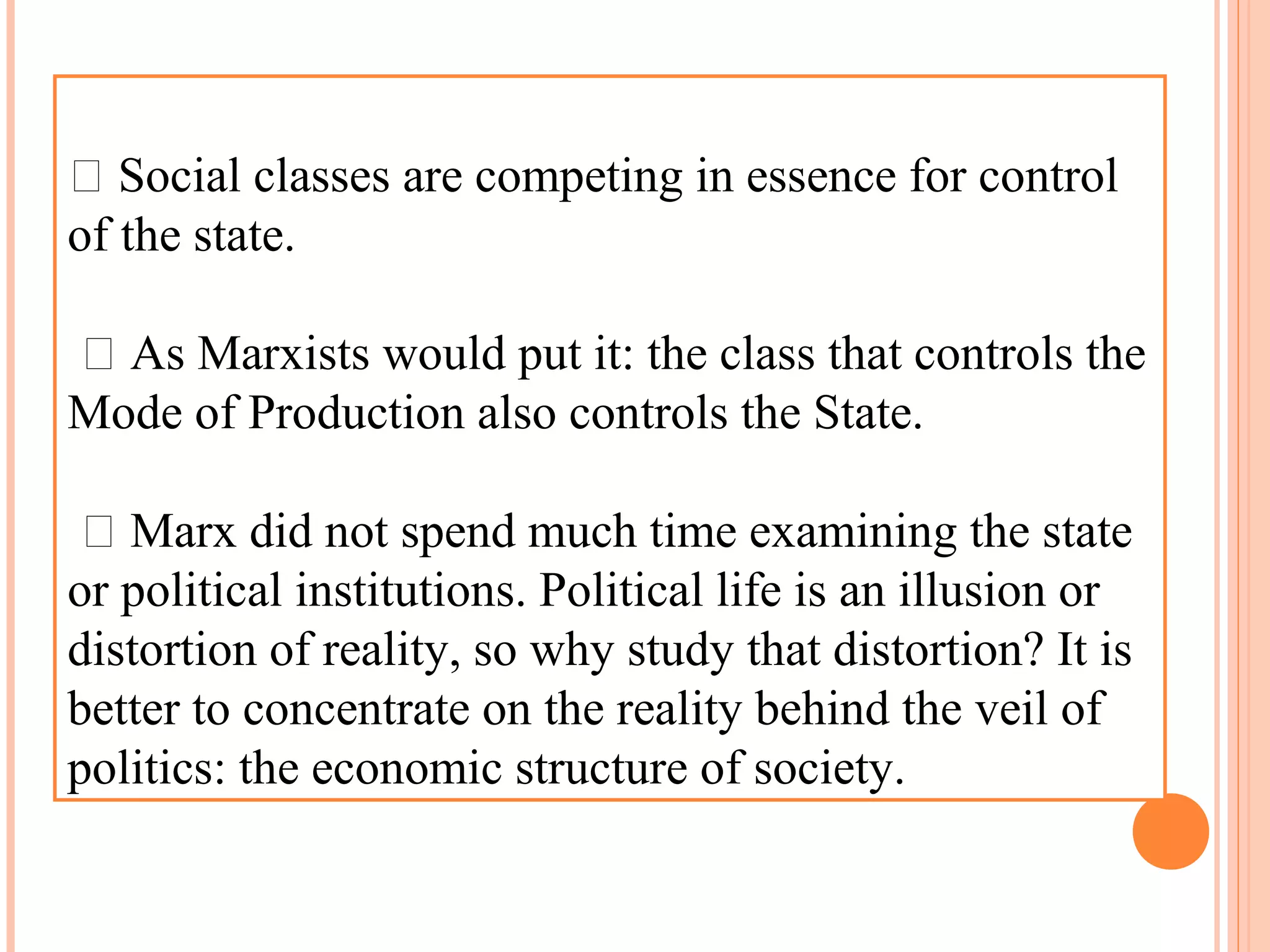 Marx's theory | PPT