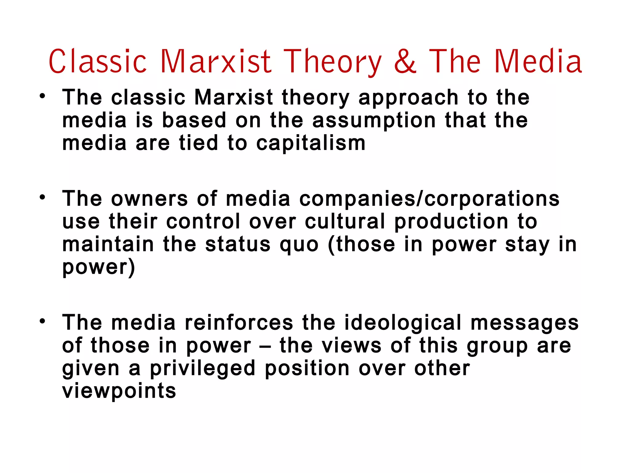 Marx and Gramsci | PPT