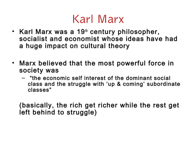 Marx and Gramsci | PPT