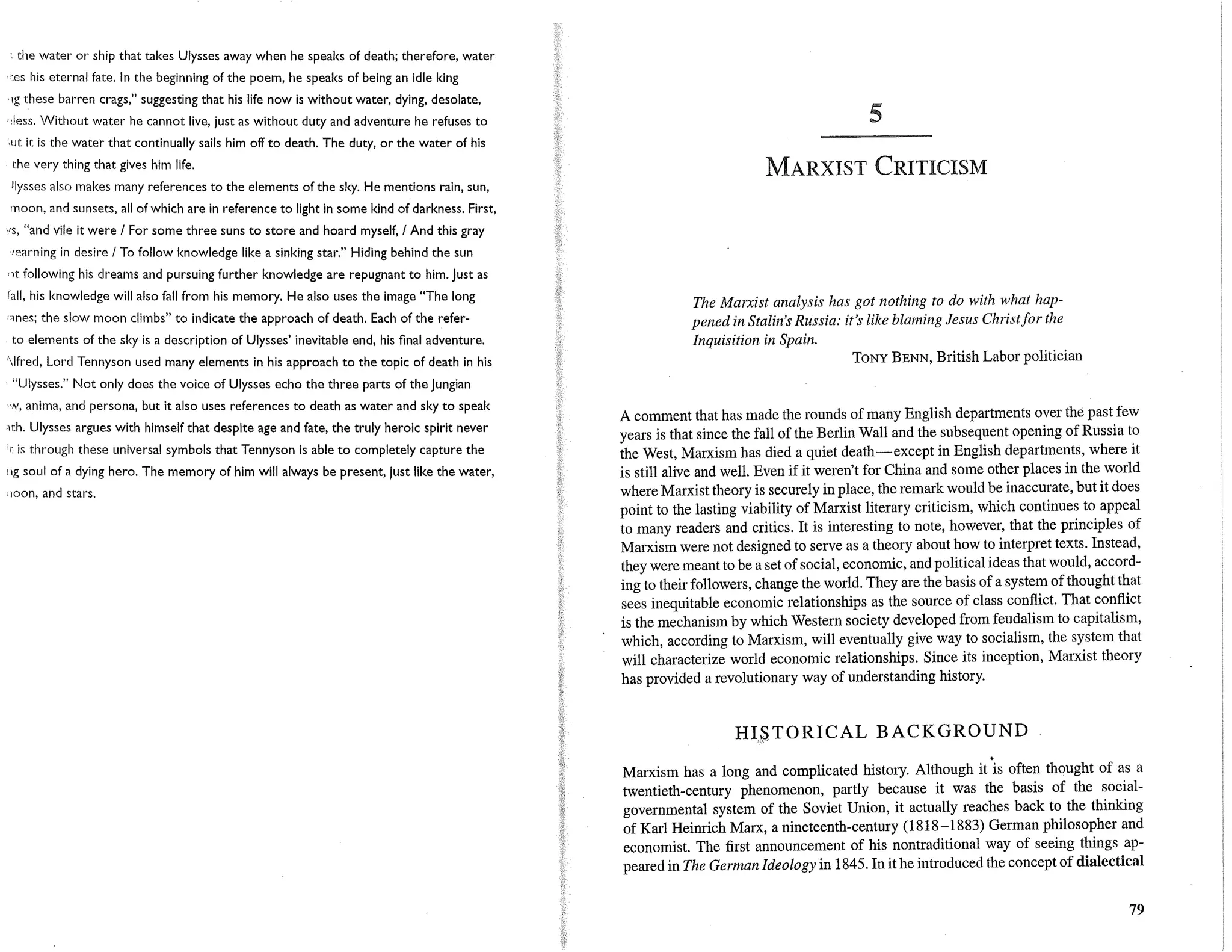 Marx dobie, ann theory into practice - marxist criticism | PDF