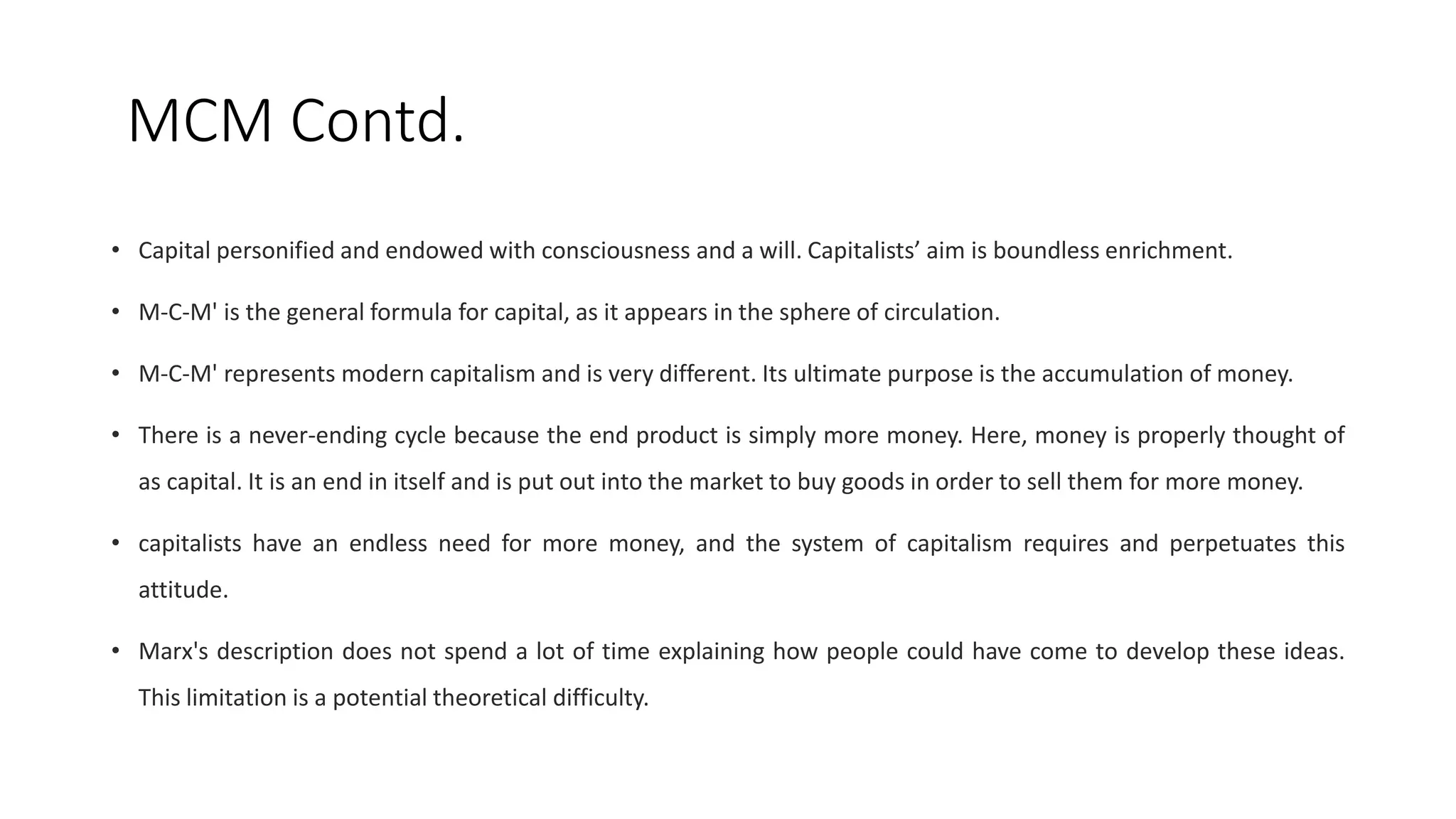 Marxian Model of CMC and MCM.pptx
