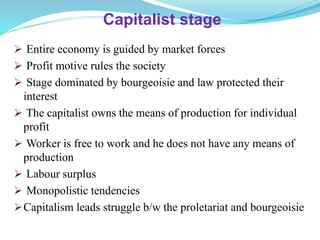 Marxian theory of economic development | PPTX
