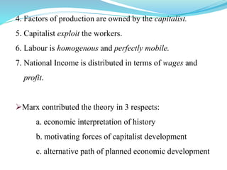 Marxian theory of economic development | PPTX