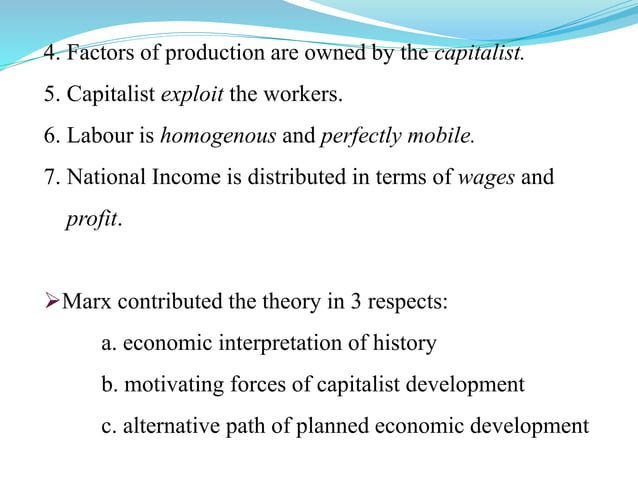 Marxian theory of economic development | PPTX | Economy | Business and ...