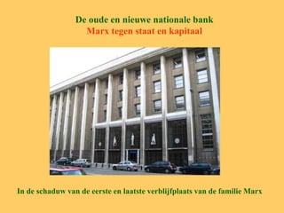 Marx in Brussel wandeling met Frans De Maegd (Imast) - 1998. | PPT