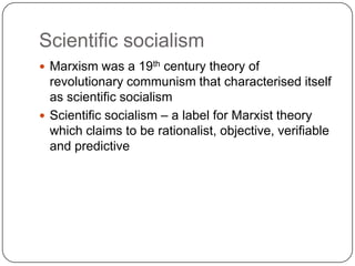 Marxism | PPTX