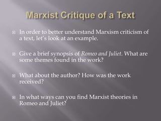 Marxism | PPT