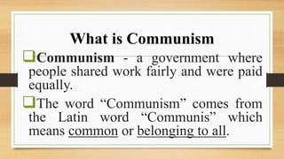 Marxism | PPTX