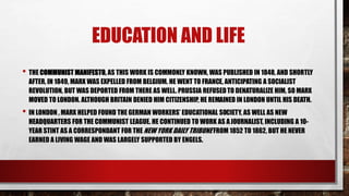 Marxism the life, works and beliefs of Karl marx Grade 11 subject .pptx