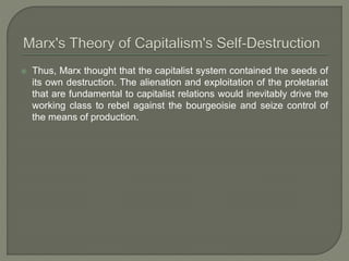 Presentation on Marxism School of thought | PPTX