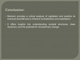 Presentation on Marxism School of thought | PPTX