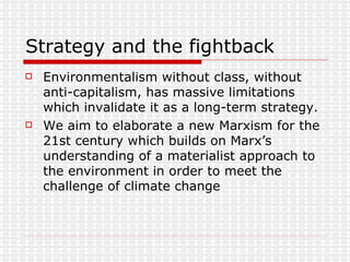 Marxism, Ecology & Climate change | PPT