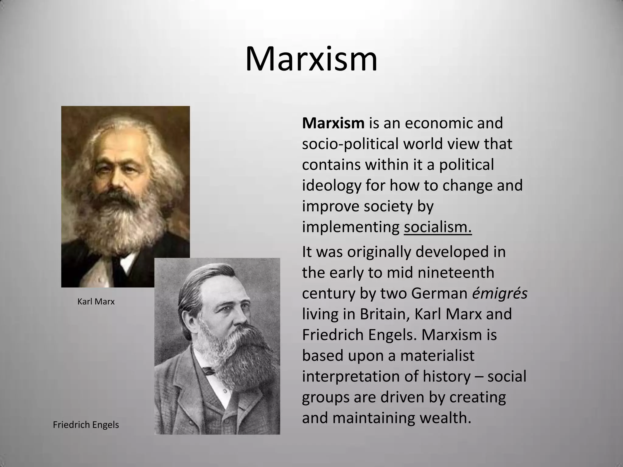 Marxism and hegemony | PPTX