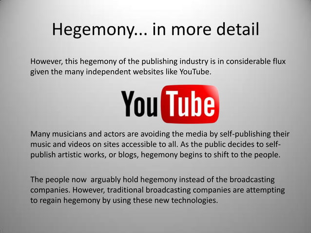 Marxism and hegemony | PPTX | Business | Business and Finance