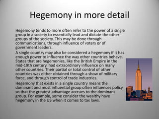 Marxism and hegemony | PPTX