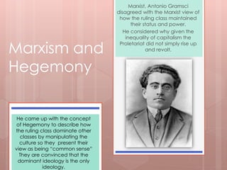 Marxism and hegemony | PPTX