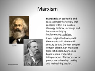 Marxism and hegemony | PPTX