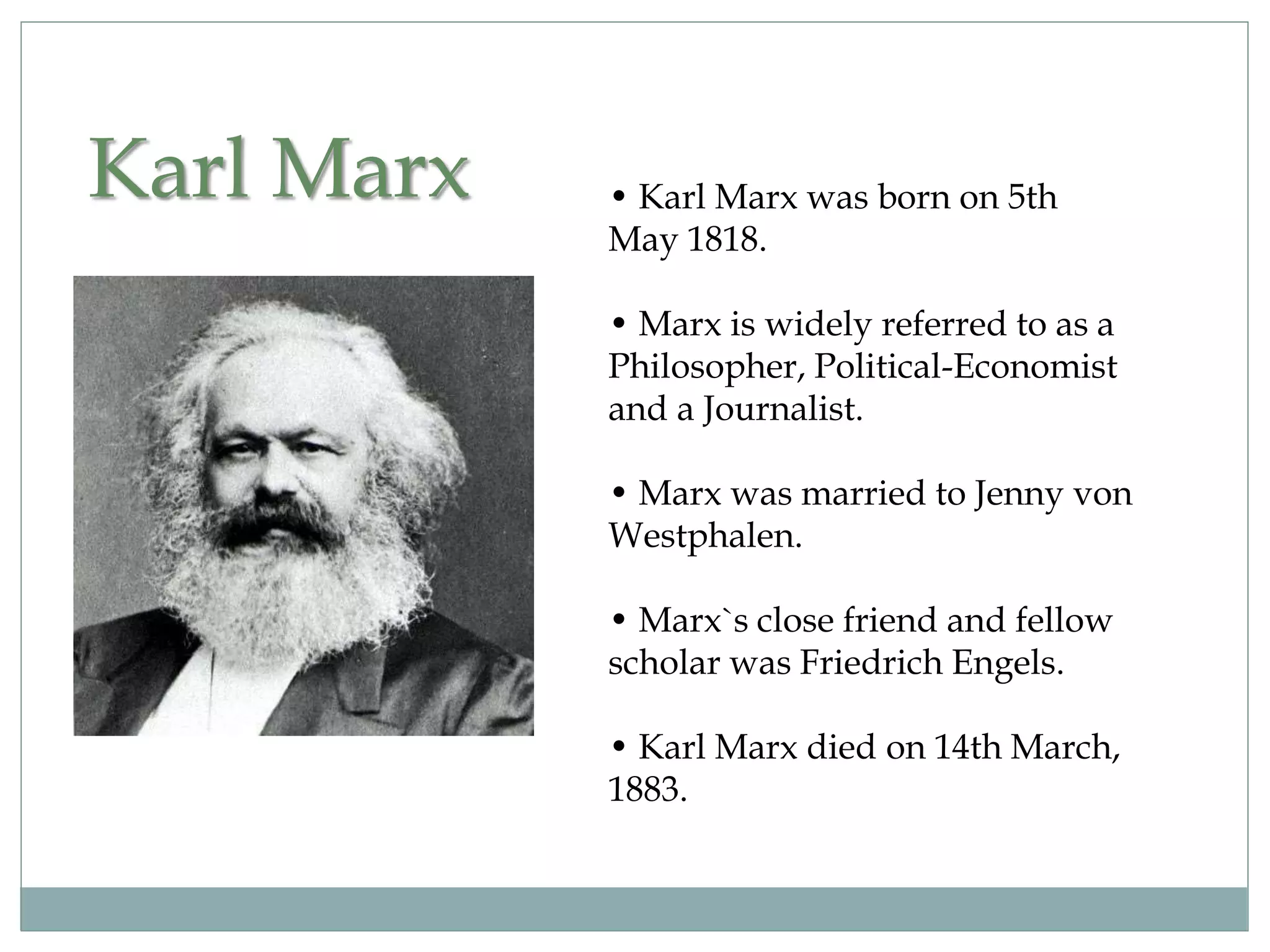 Marxism and its ideology | PPTX