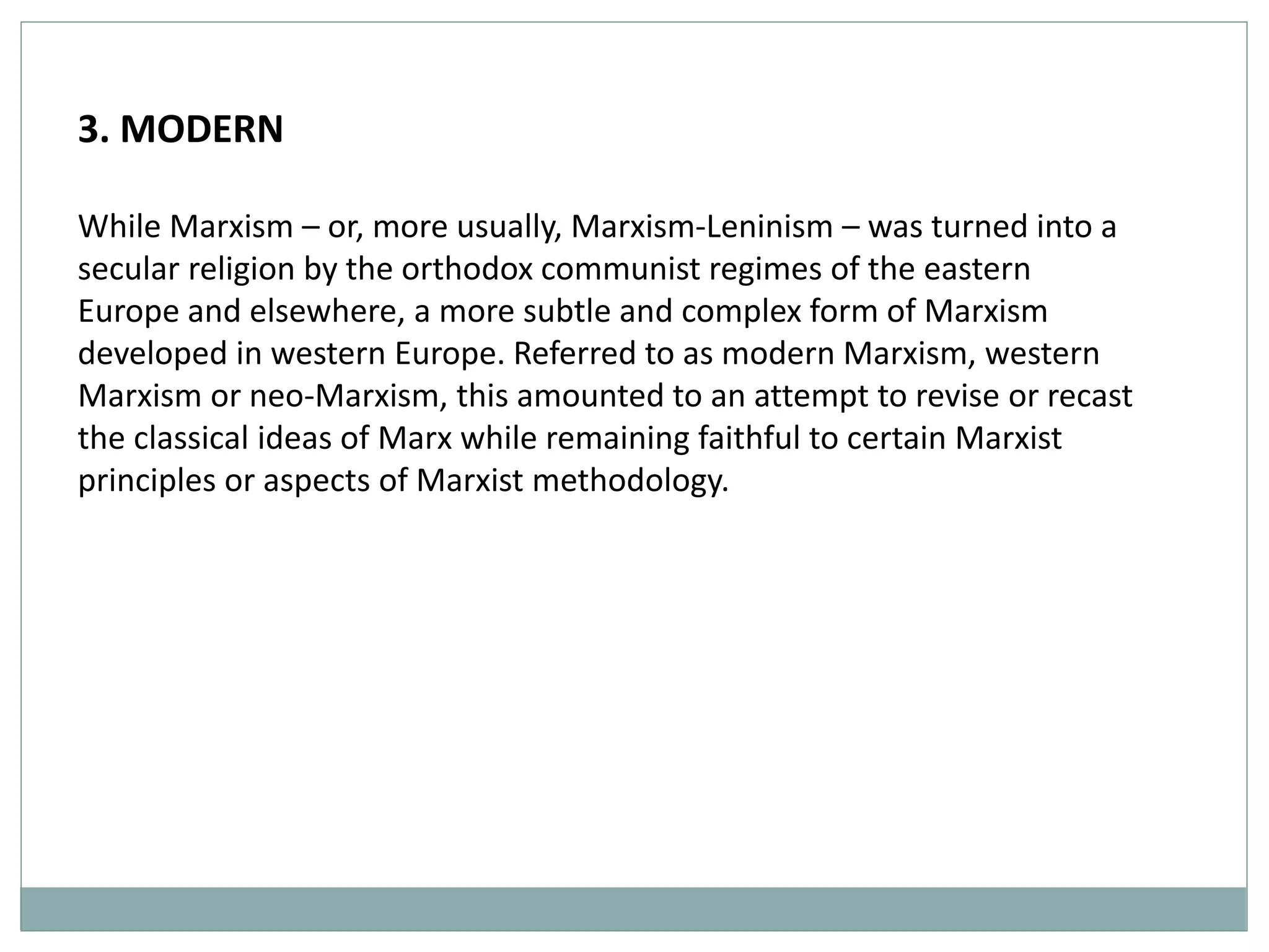 Marxism and its ideology | PPTX