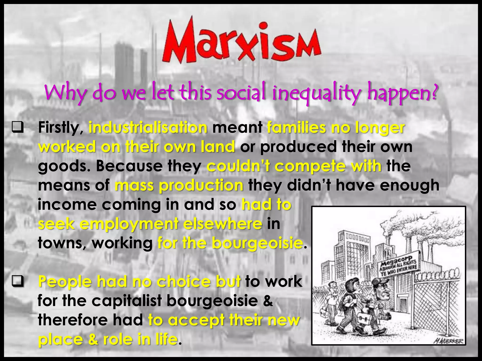 Marxism & capitalism | PPTX