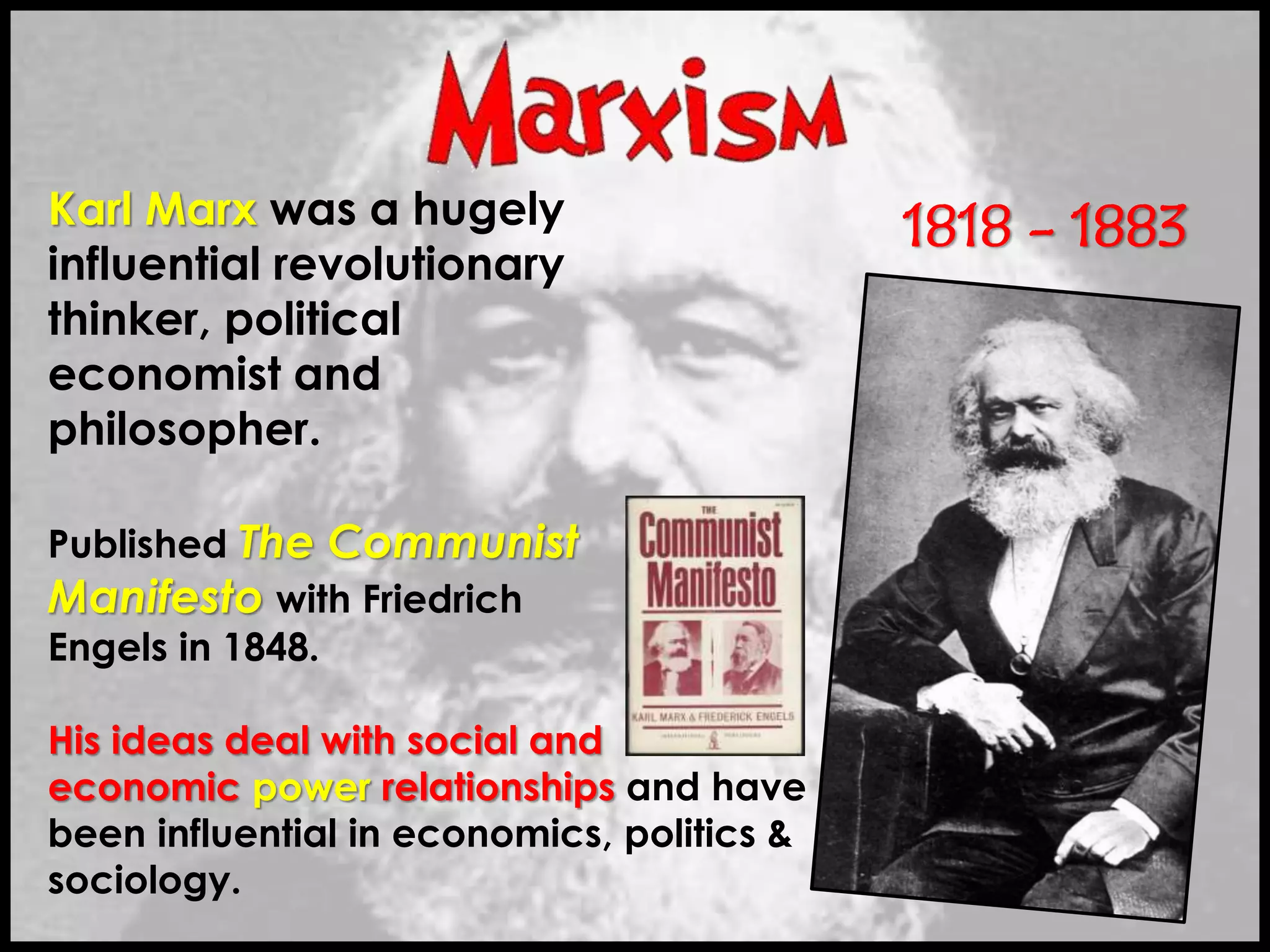 Marxism & capitalism | PPTX