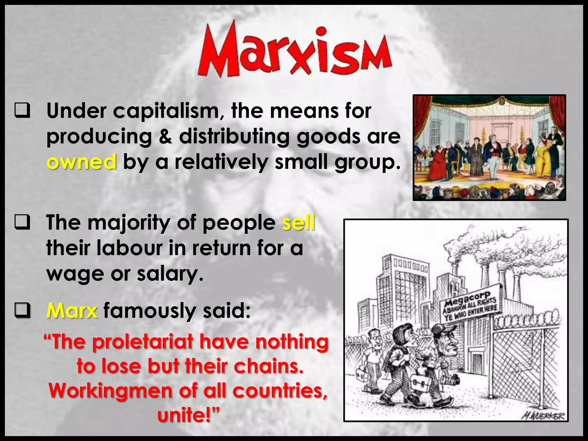 Marxism & capitalism | PPTX