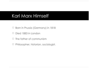 Marxism in the Media | PPT