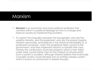 Marxism in the Media | PPT