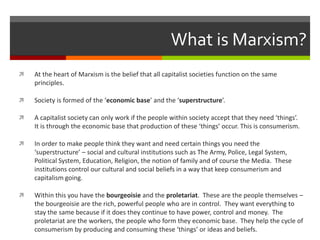Marxism & Liberal Pluralism (A2) | PPTX
