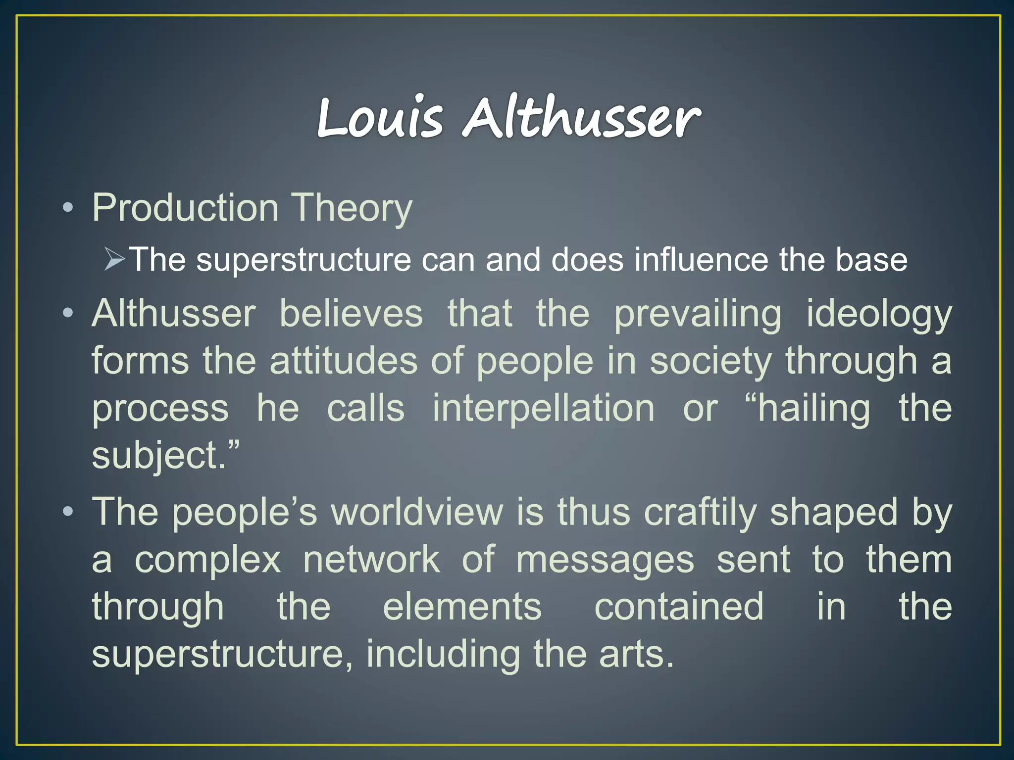 Marxism presentation | PPTX