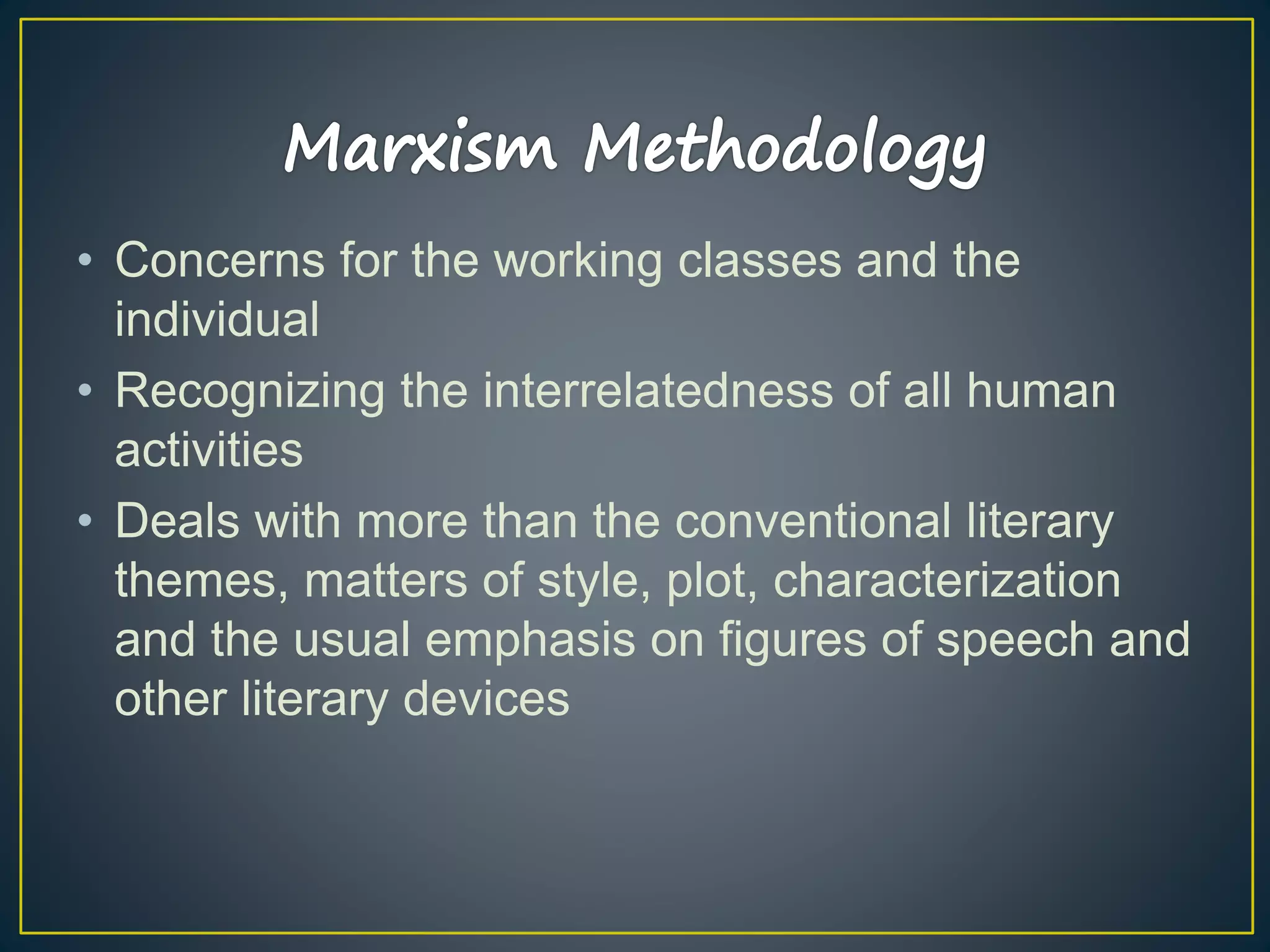 Marxism presentation | PPTX