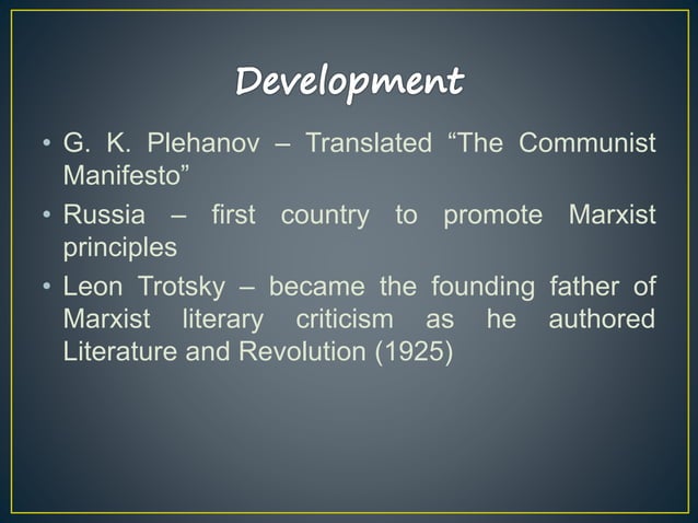 Marxism presentation | PPTX