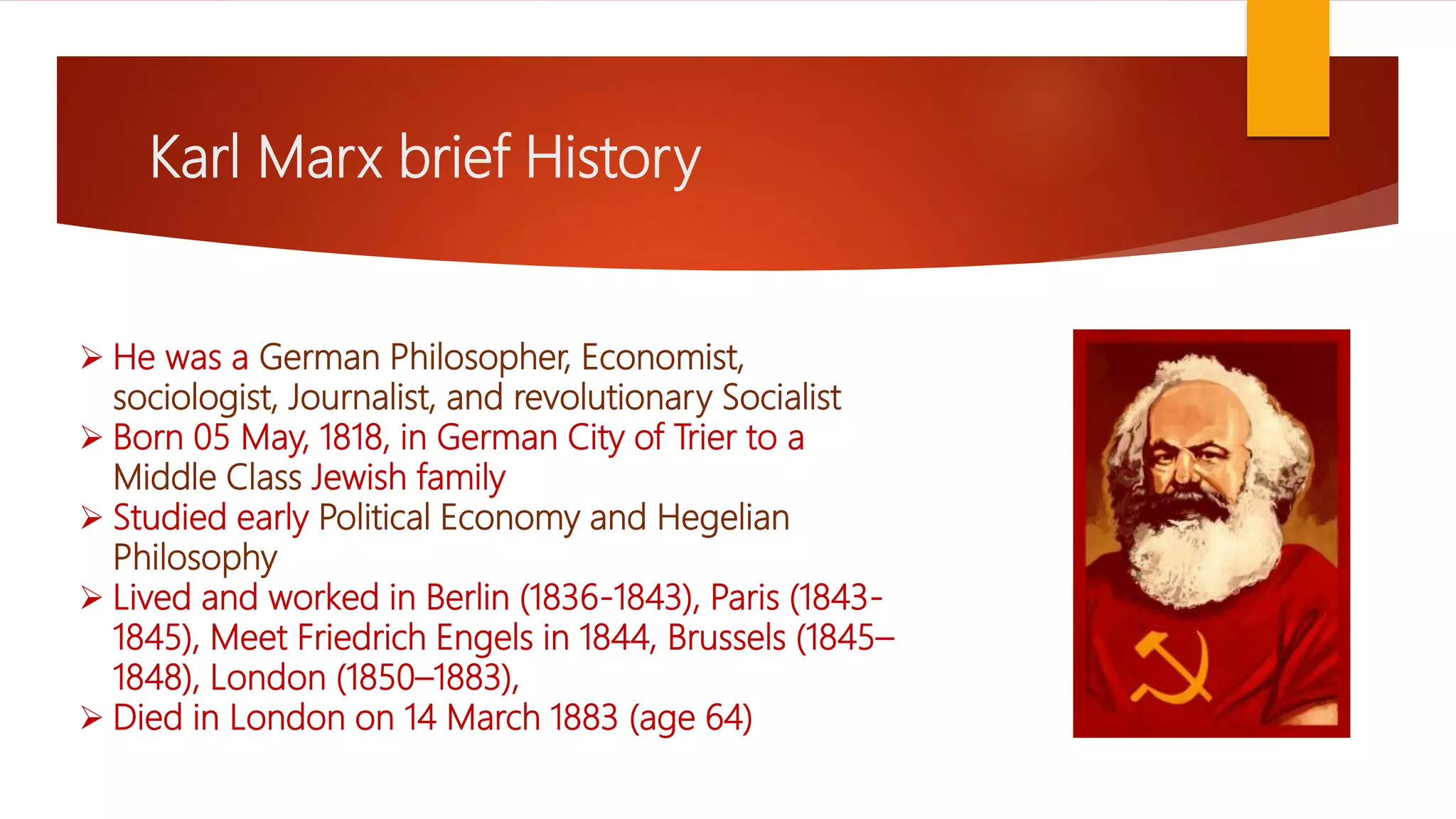 Marxism and its application | PPTX