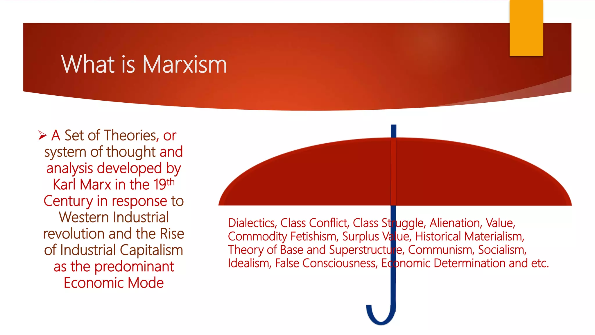 Marxism and its application | PPTX