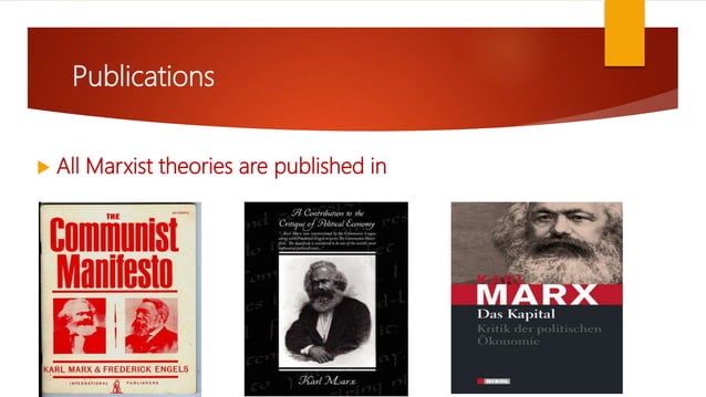 Marxism and its application | PPTX | Science