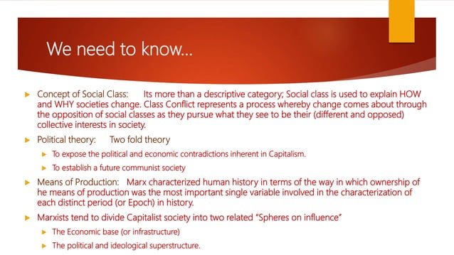 Marxism and its application | PPTX | Science