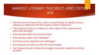 Marxism and its application | PPTX