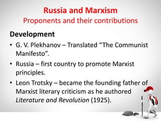Marxism presentation | PPTX