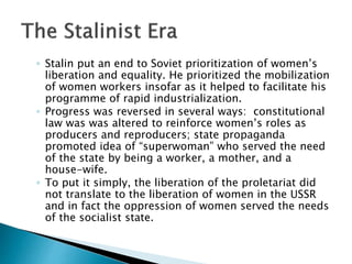 Marxist feminist perspectives on female labor | PPT